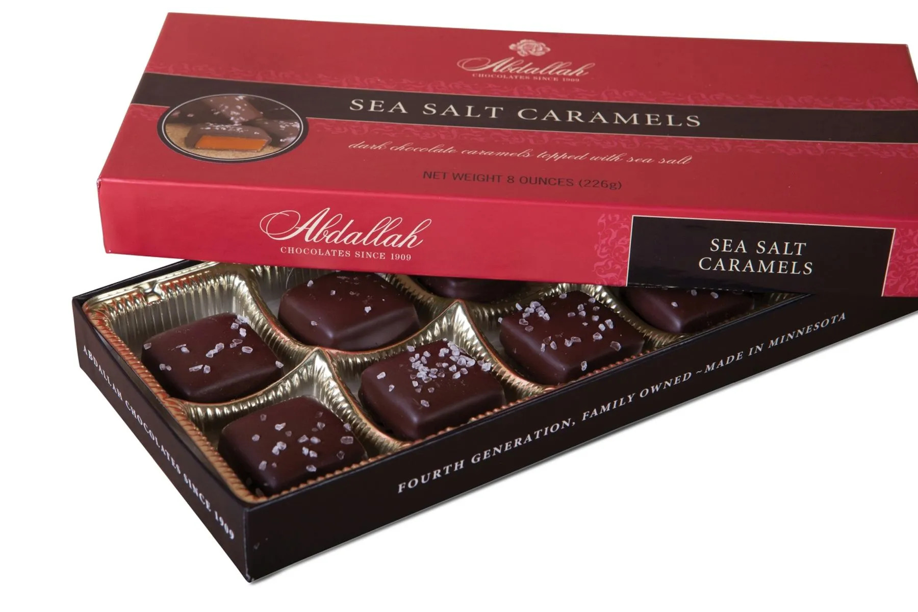 Dark Chocolate Sea Salt Caramels - Sweet and Savory Delight